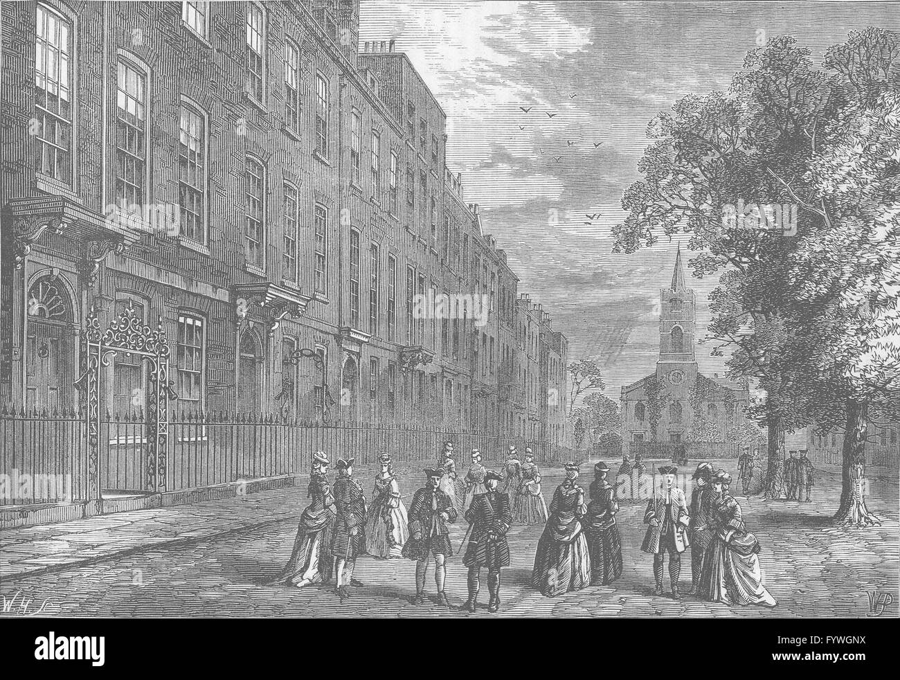 Church row hampstead london hi-res stock photography and images - Alamy