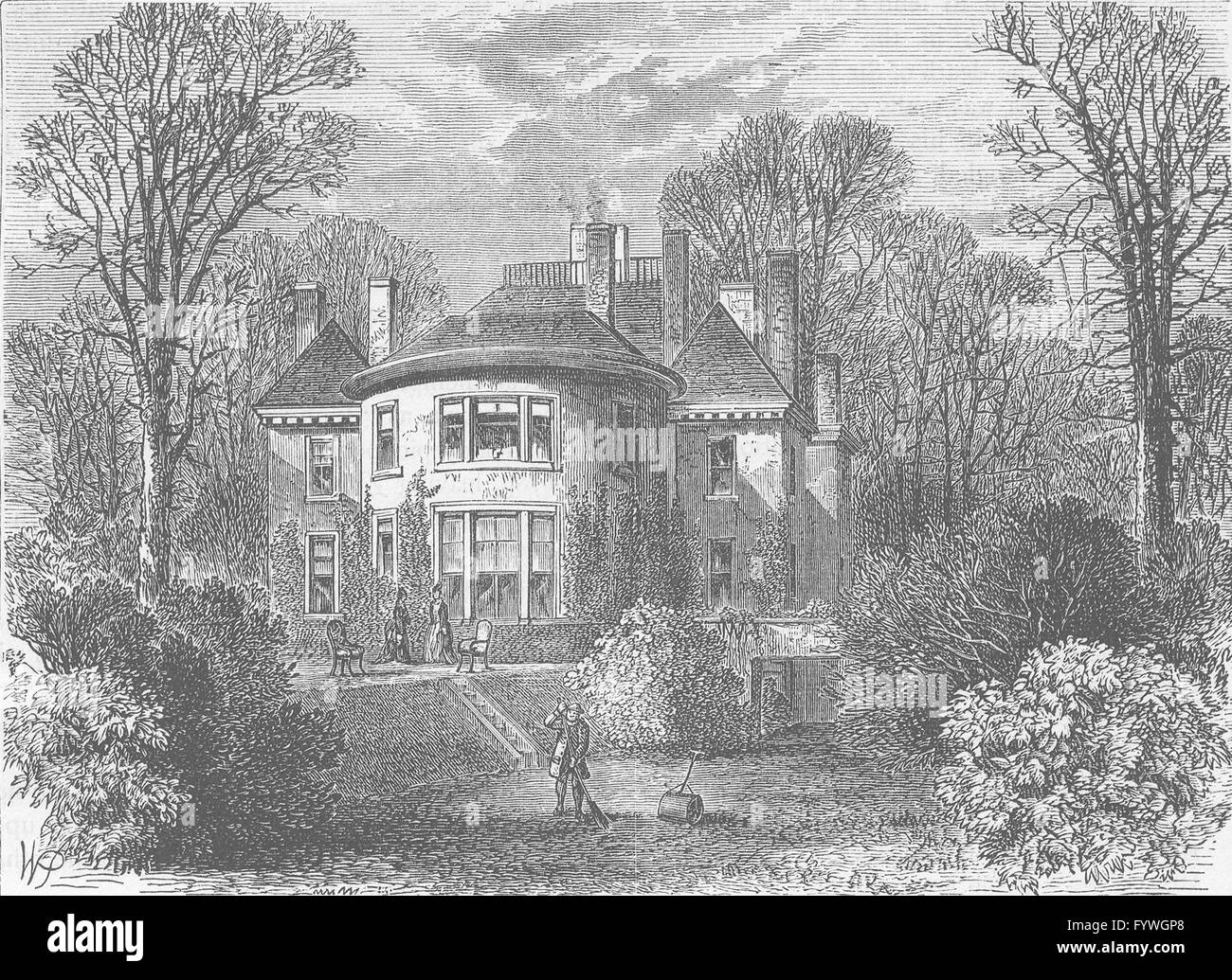 Rosslyn house hi-res stock photography and images - Alamy