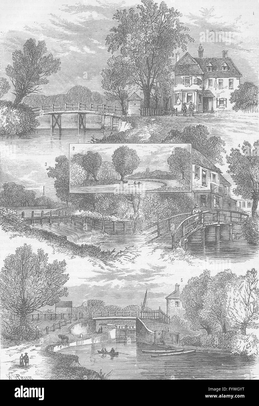 The River Lea Stock Photos & The River Lea Stock Images - Alamy