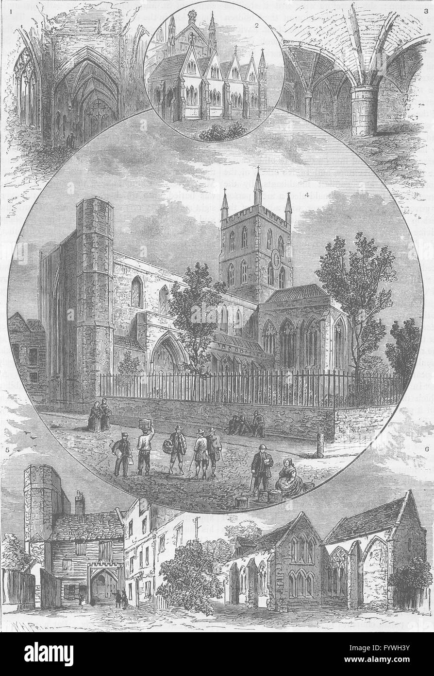 St saviour's church london hi-res stock photography and images - Alamy