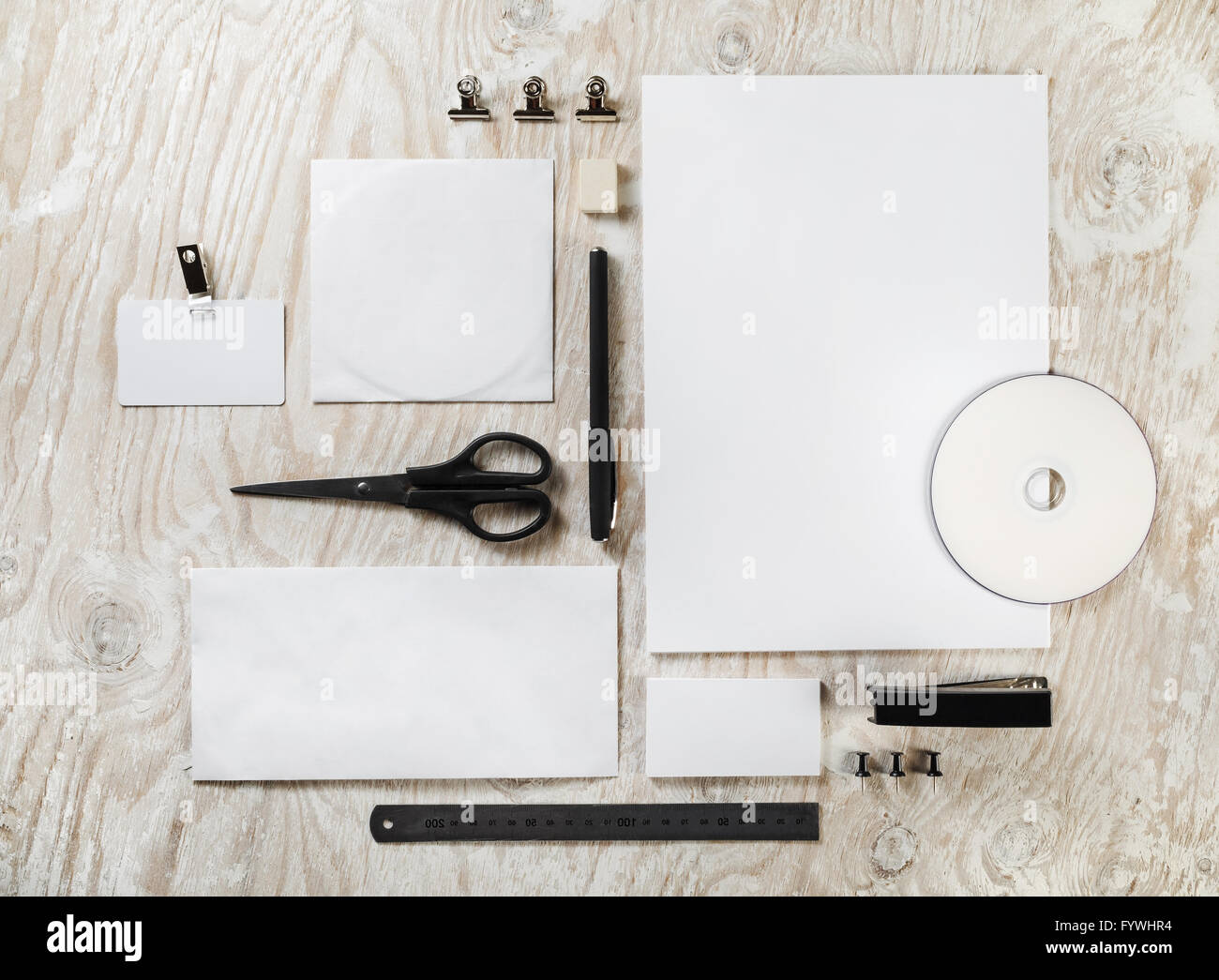 Blank ID template Stock Photo - Alamy