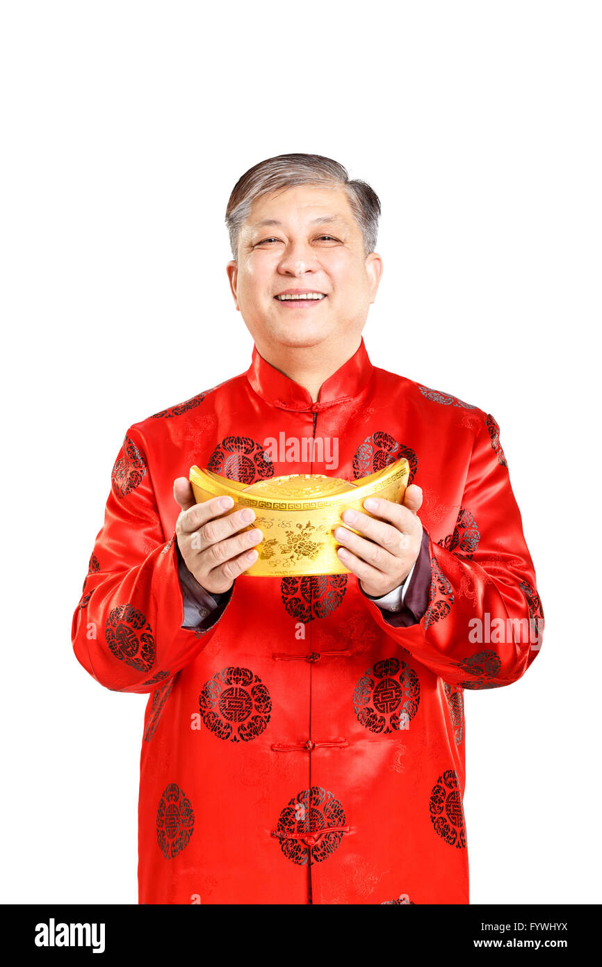 portrait of person in Chinese New Year Stock Photo - Alamy