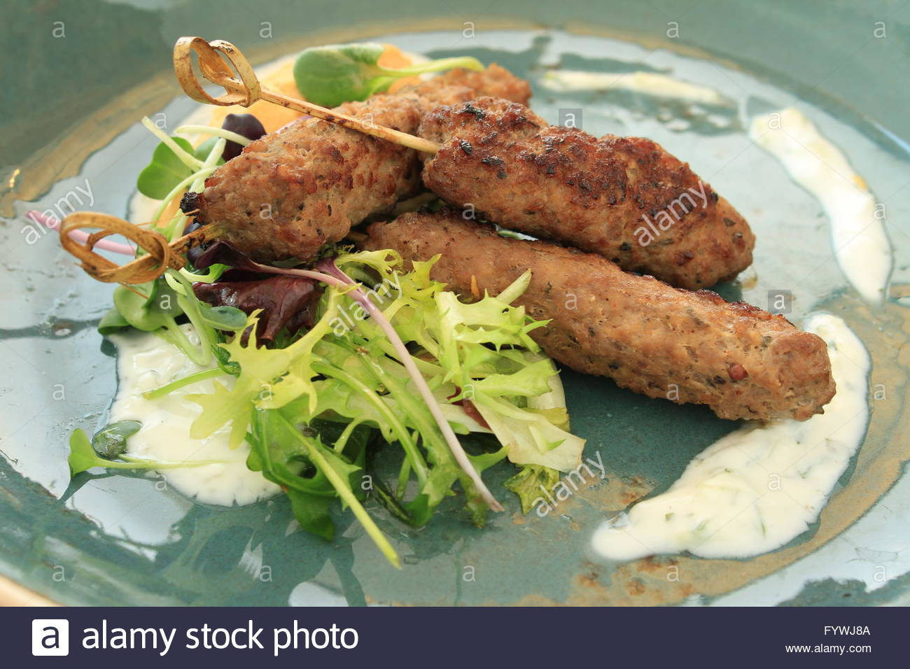 Indian Kebab Platter Stock Photos & Indian Kebab Platter Stock Images ...