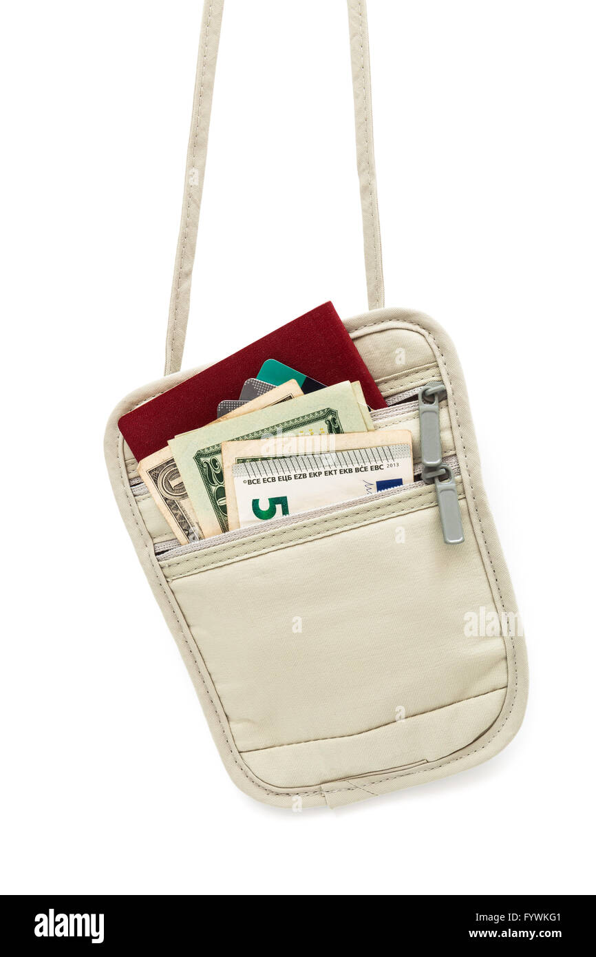 Neck wallet hi-res stock photography and images - Alamy