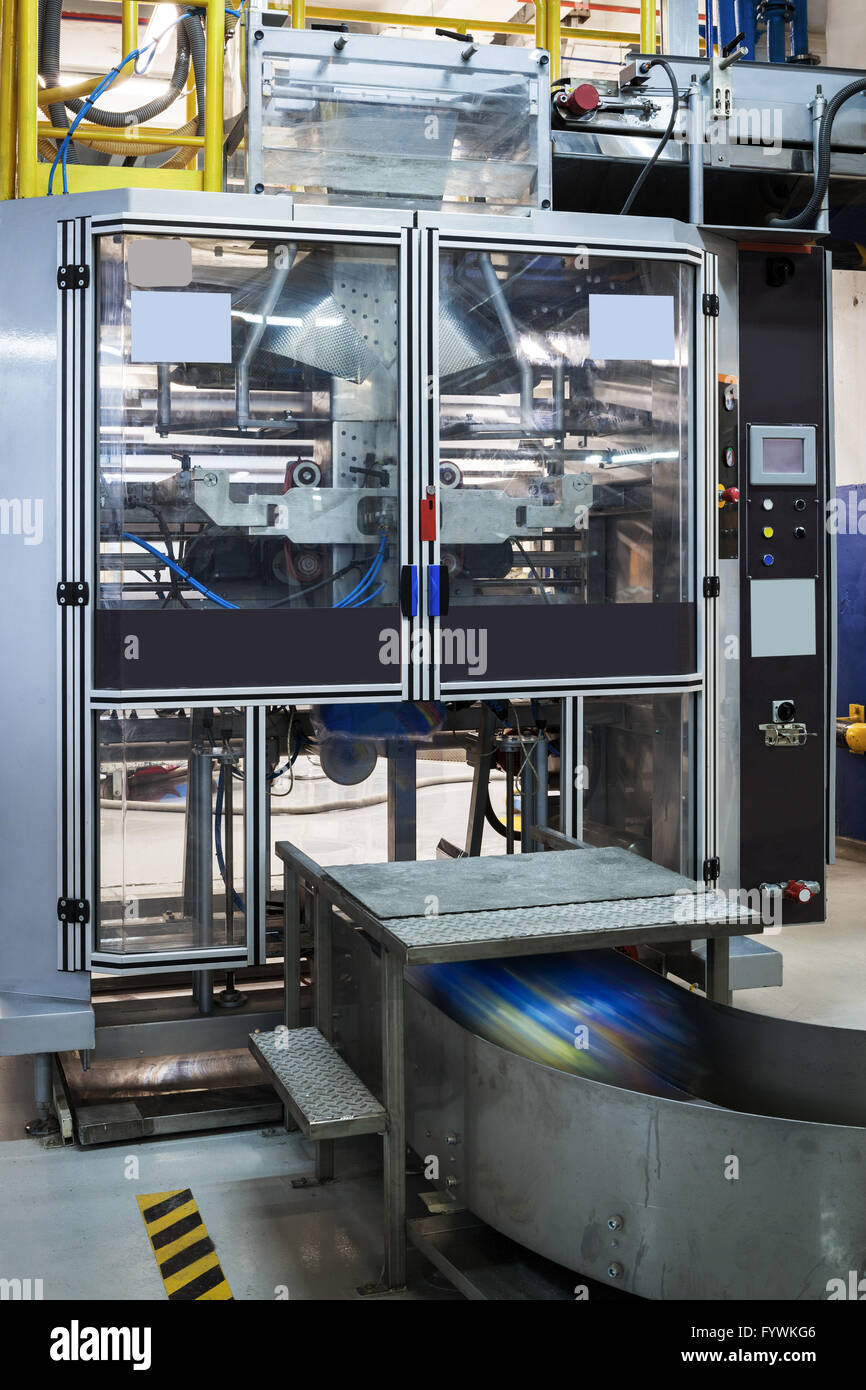 conveyor in a modern factory Stock Photo - Alamy