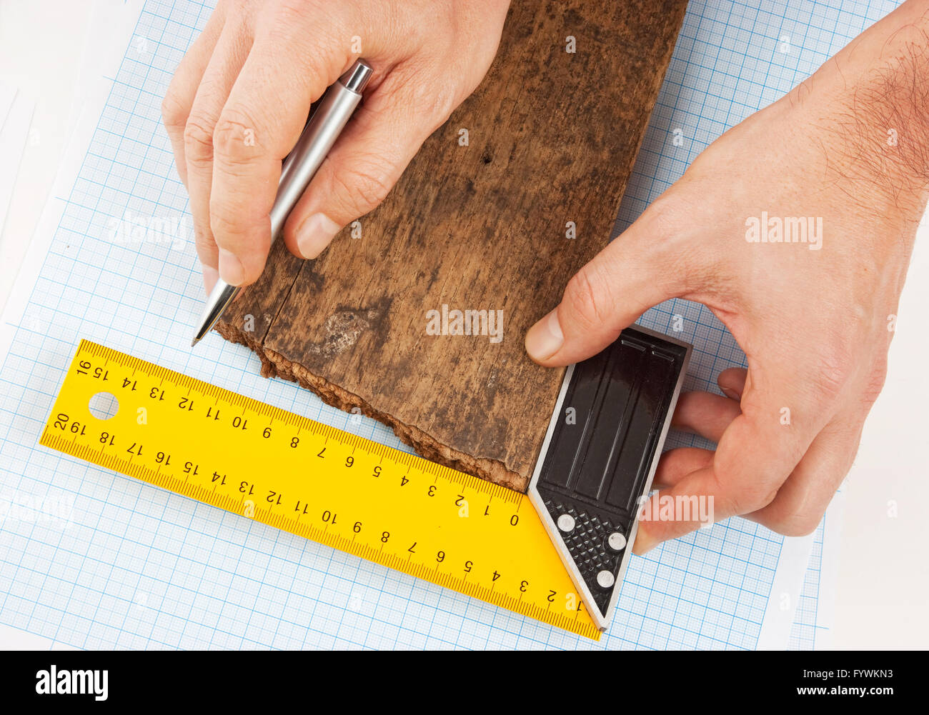 setsquare and the board Stock Photo - Alamy