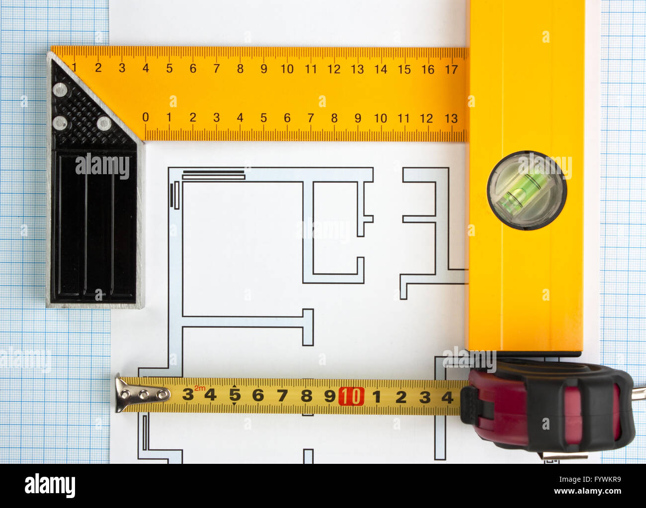 Technical drawing building hi-res stock photography and images - Alamy