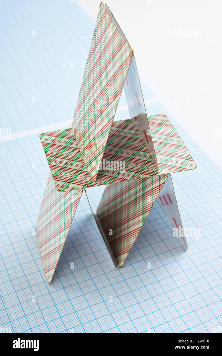 house of cards Stock Photo - Alamy