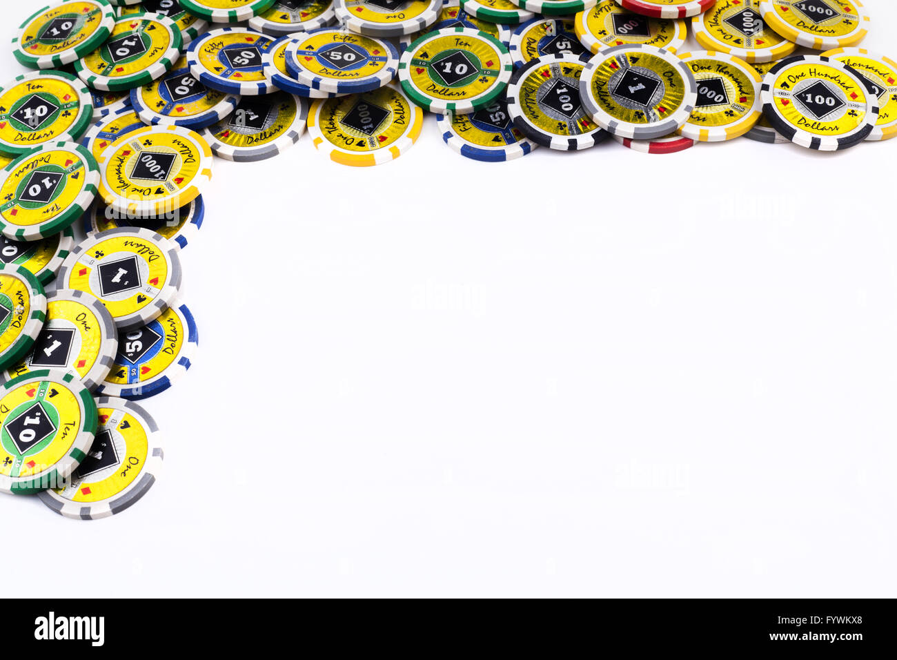 Poker chips icon design hi-res stock photography and images - Alamy