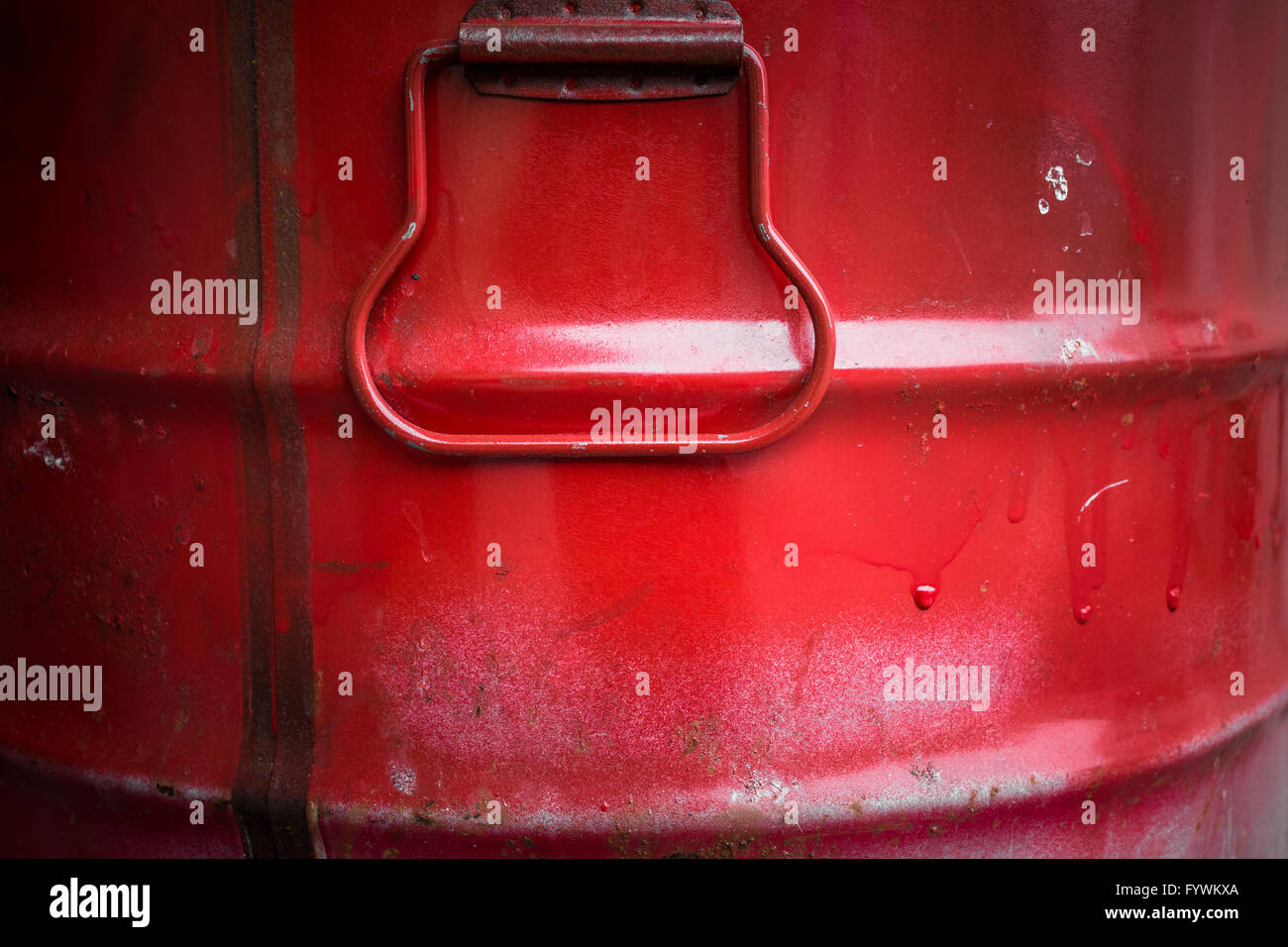 Red oil barrel hi-res stock photography and images - Alamy