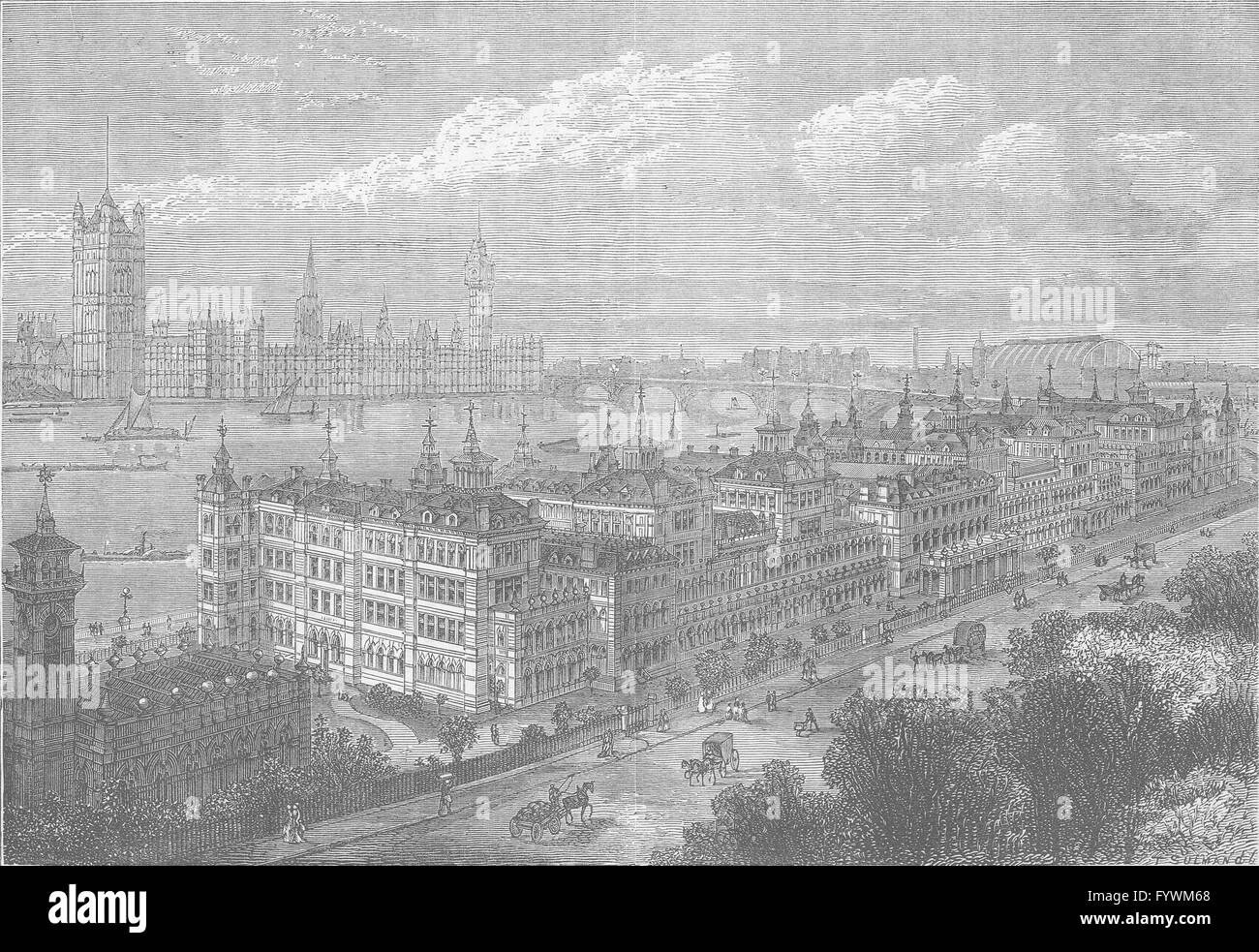 Old hospital 1880 Black and White Stock Photos & Images - Alamy