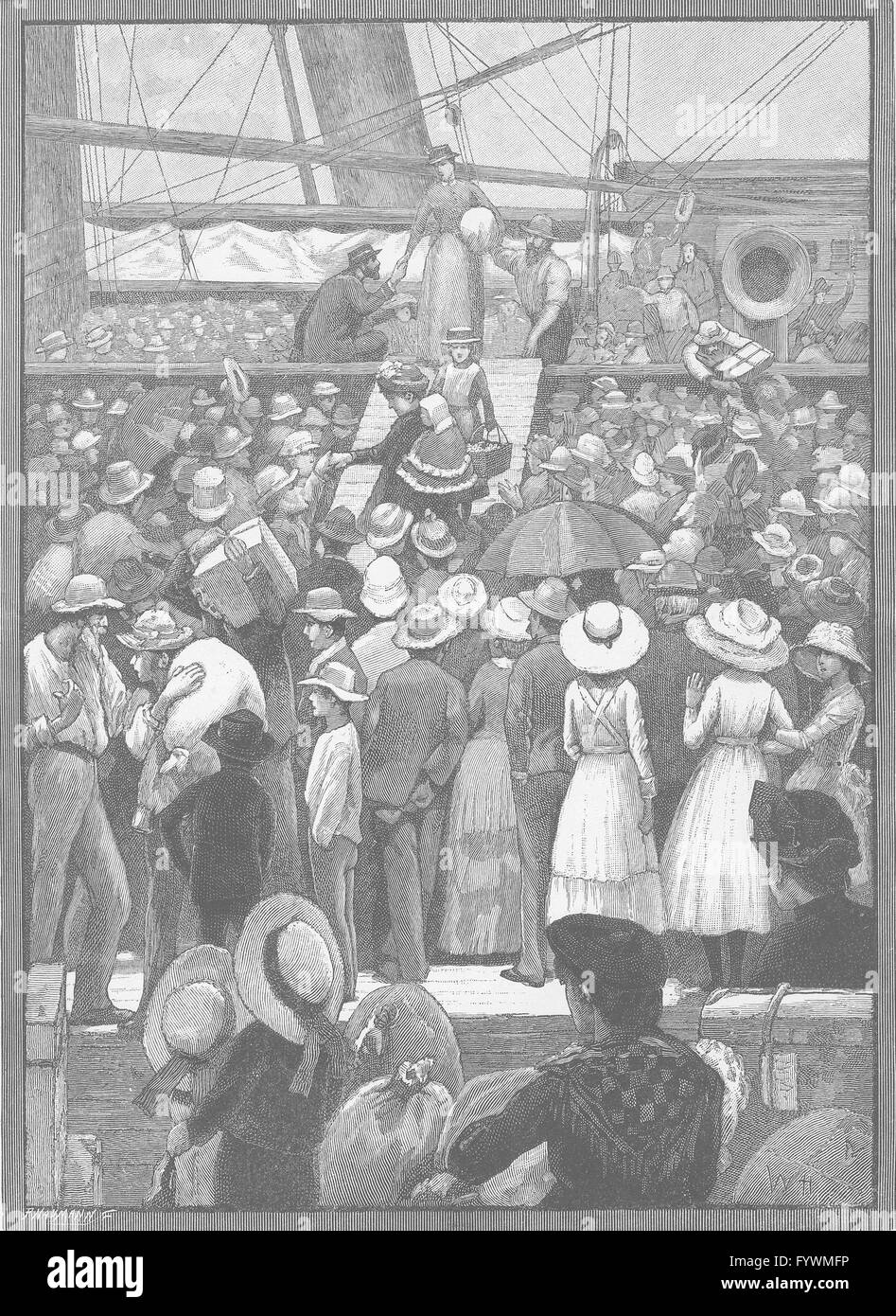 Emigrants australia 19th century hi-res stock photography and images ...