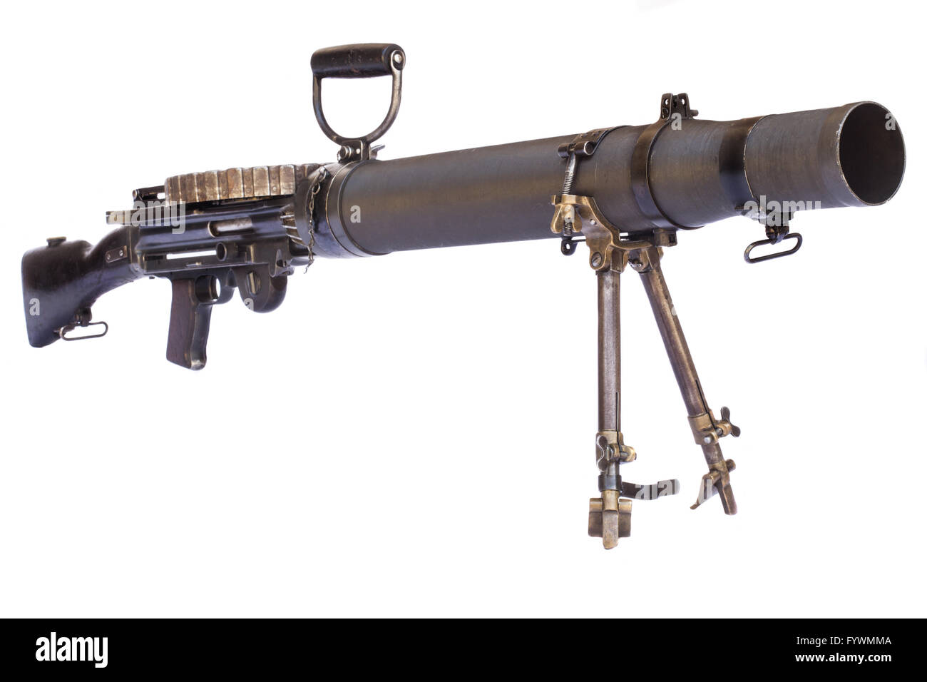 Machine gun automatic war hi-res stock photography and images - Alamy
