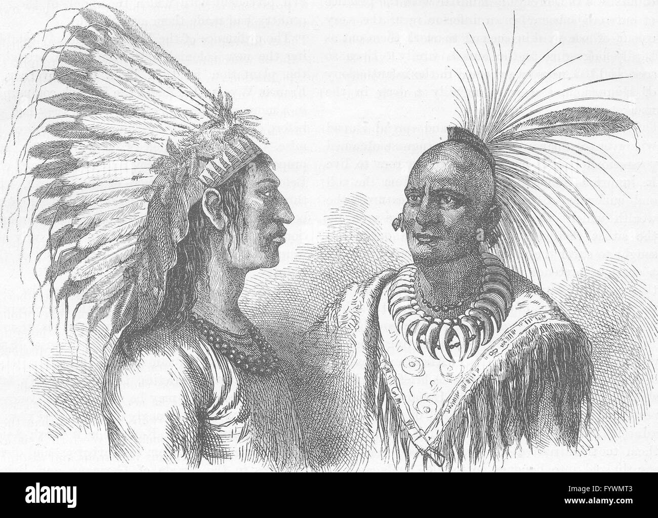 Red indian Black and White Stock Photos & Images - Alamy