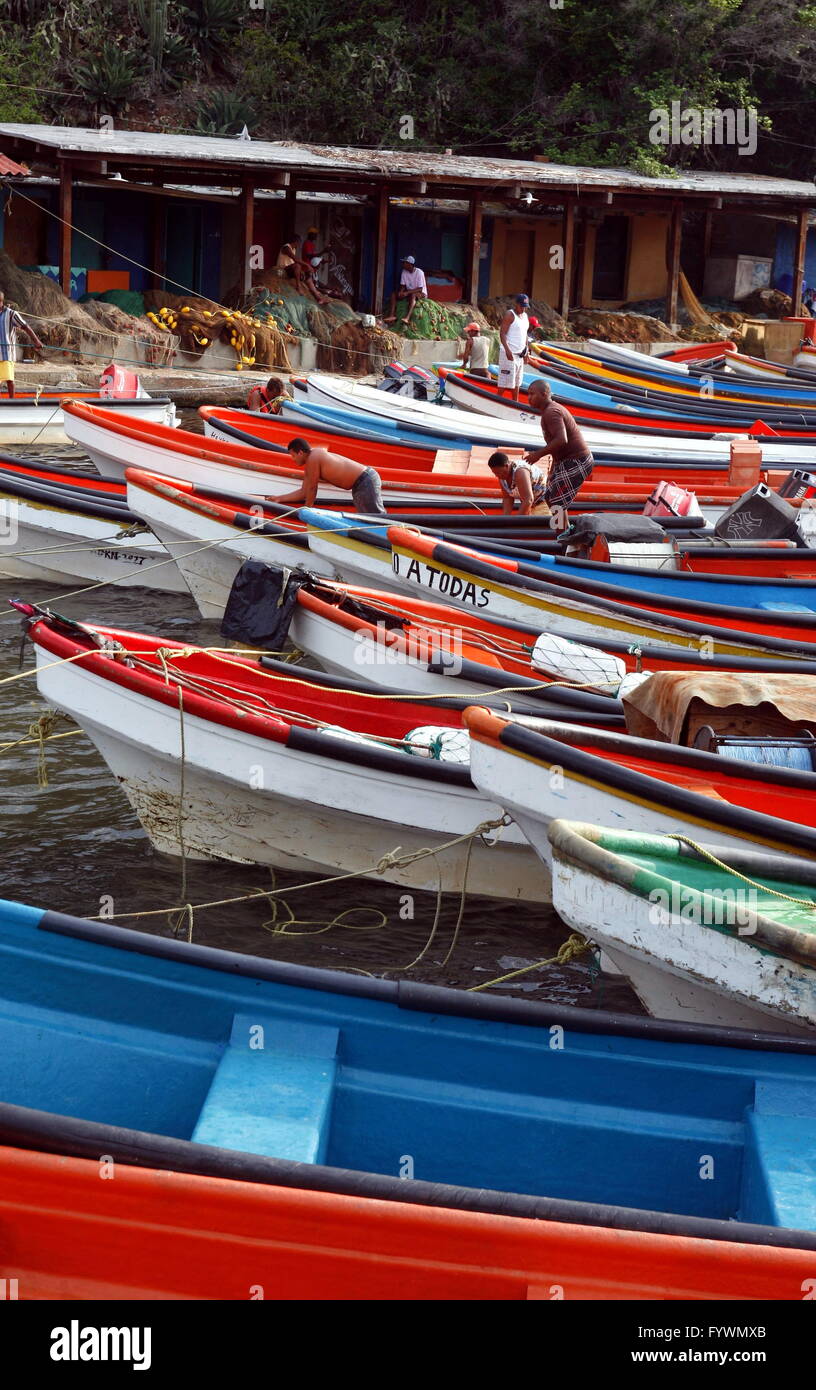 SOUTH AMERICA VENEZUELA CHORONI TOWN Stock Photo - Alamy