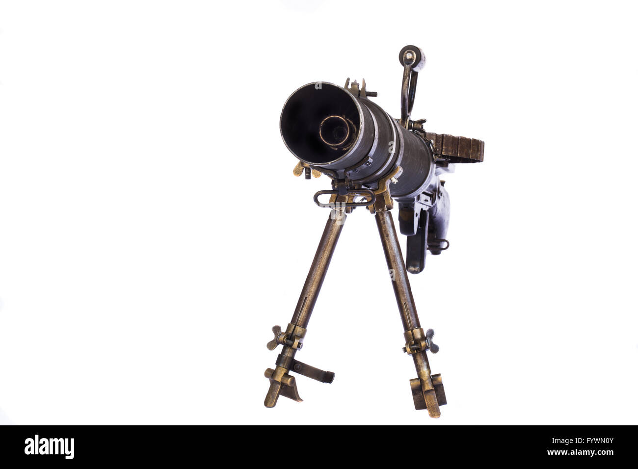 Soviet machine gun on Cut Out Stock Images & Pictures - Alamy