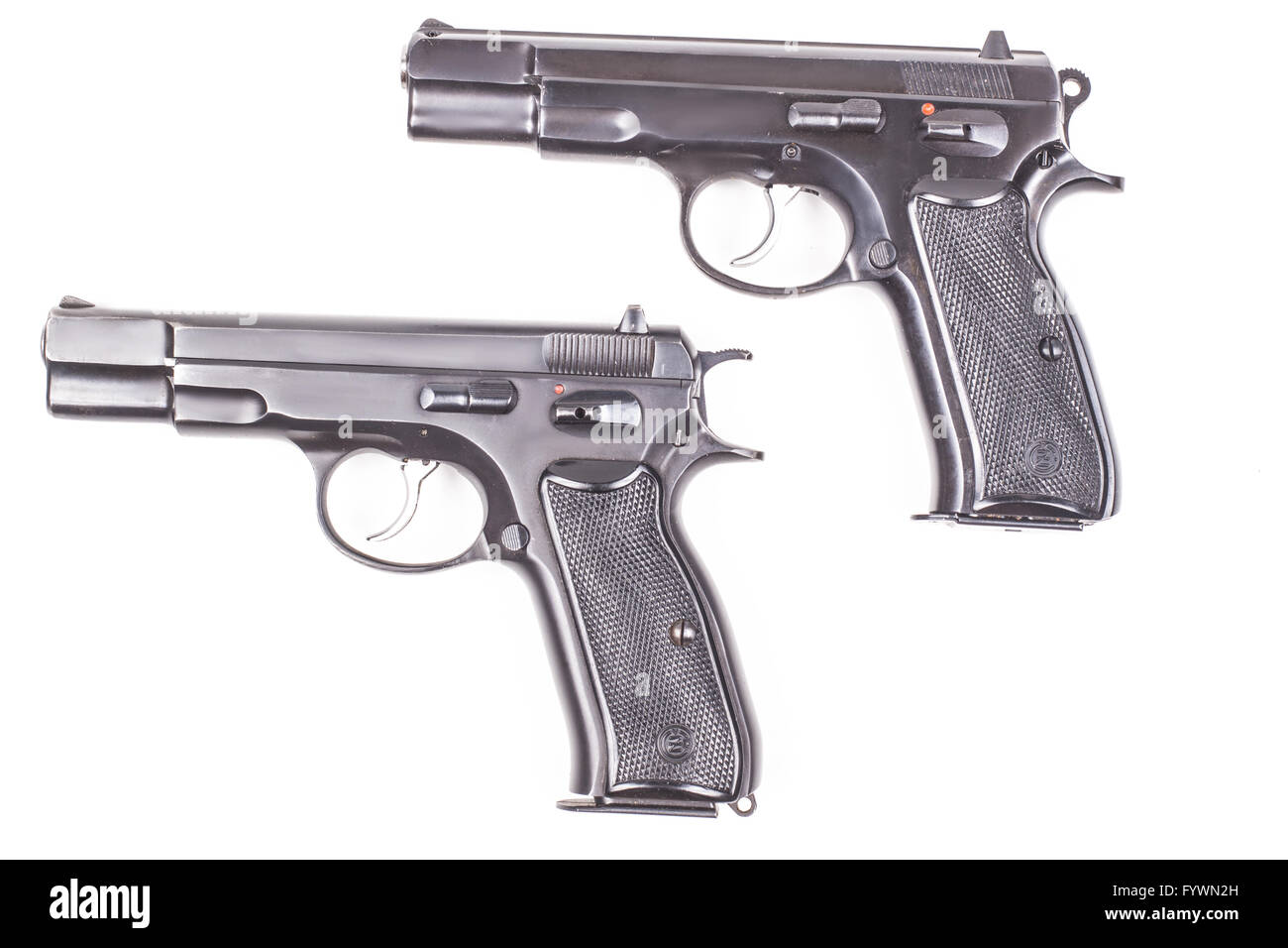 Two Guns High Resolution Stock Photography and Images - Alamy