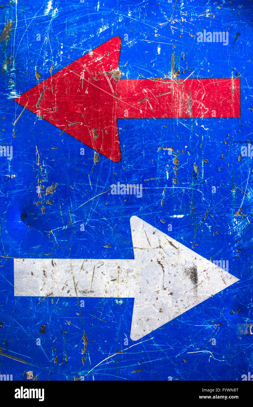 Directional indicators hi-res stock photography and images - Alamy