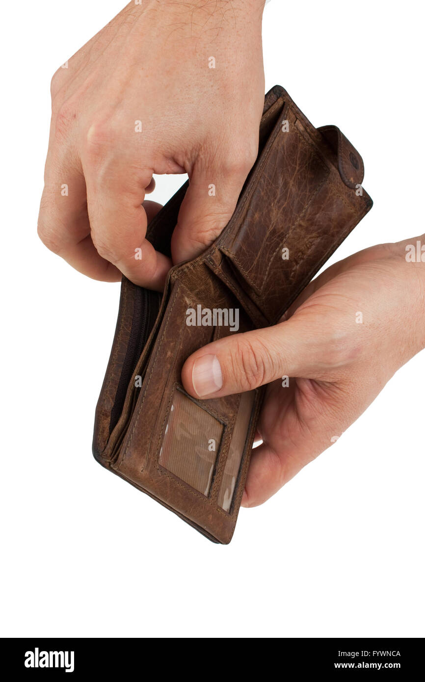 purse in hand Stock Photo - Alamy