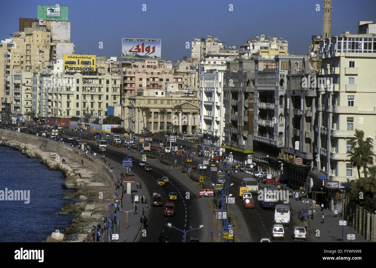 Alexandria egypt city street hi-res stock photography and images - Alamy