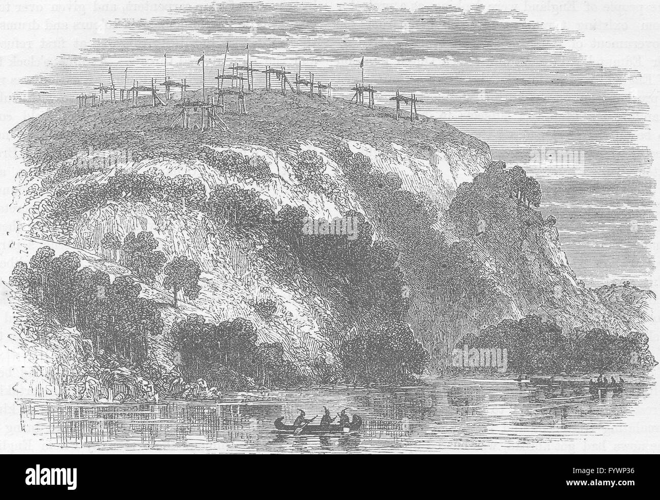 Nineteenth century burial ground hi-res stock photography and images ...