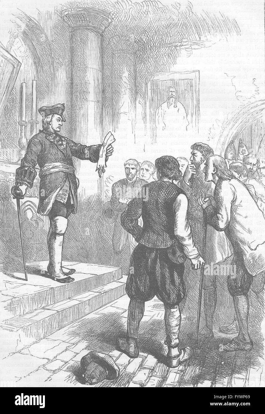 Reading the proclamation hi-res stock photography and images - Alamy