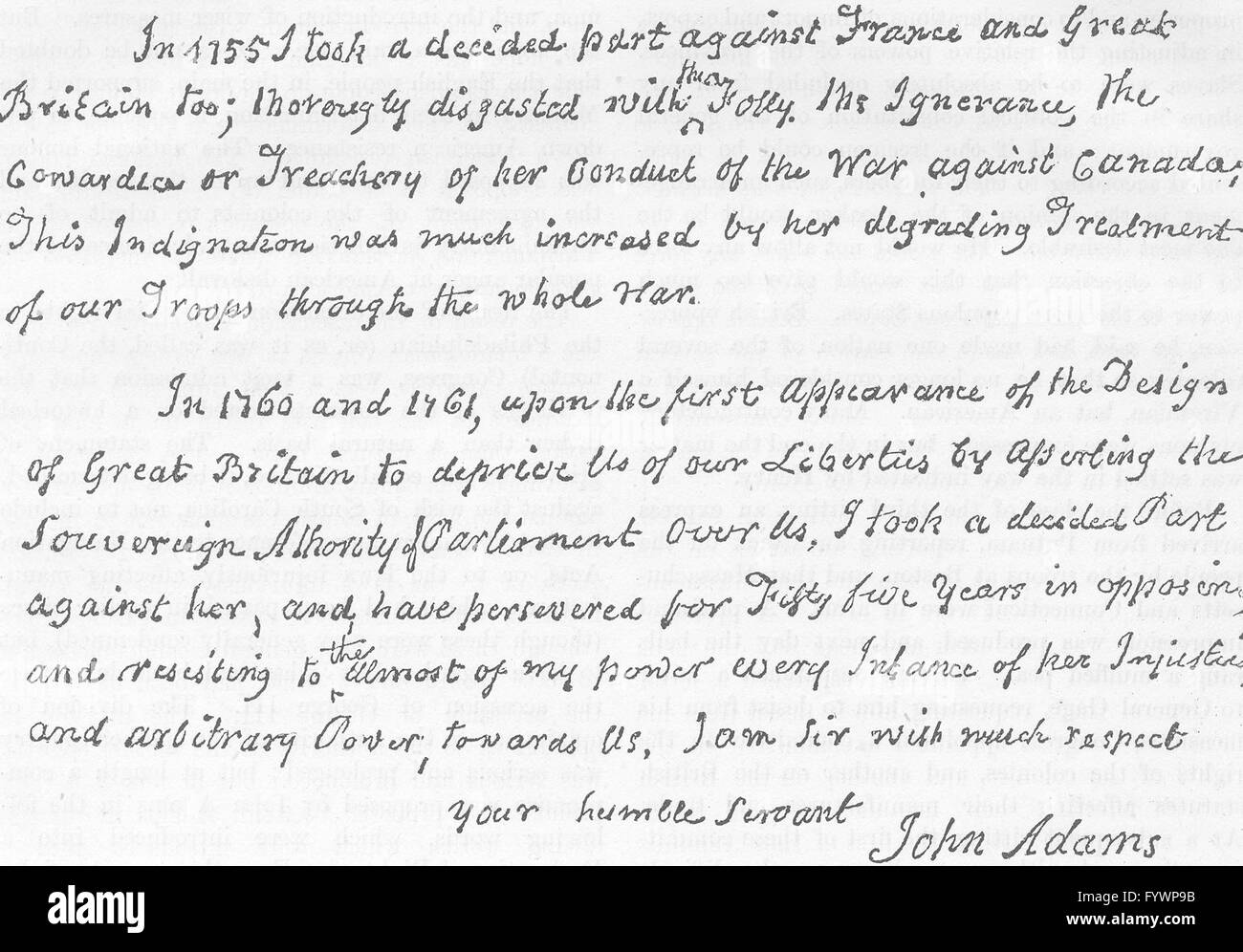 John Adams And Abigail Adams Love Letters