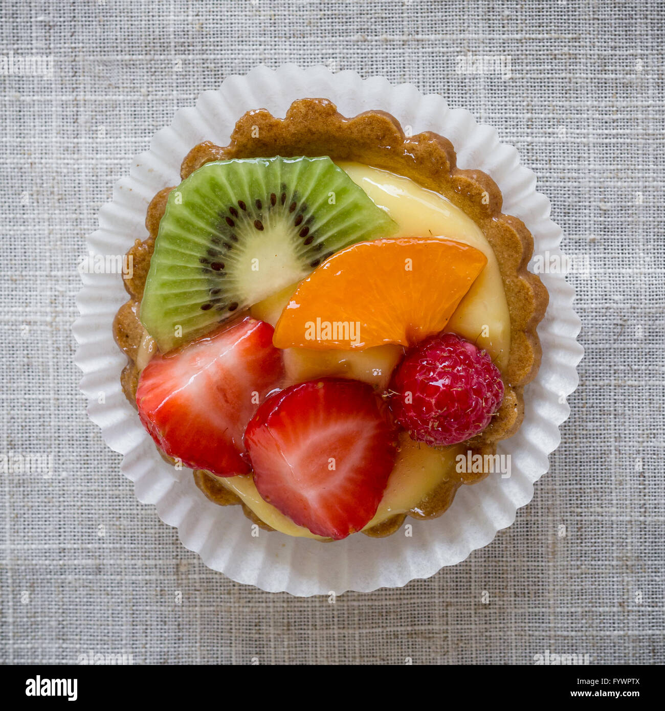 Pastry with fruit Stock Photo - Alamy