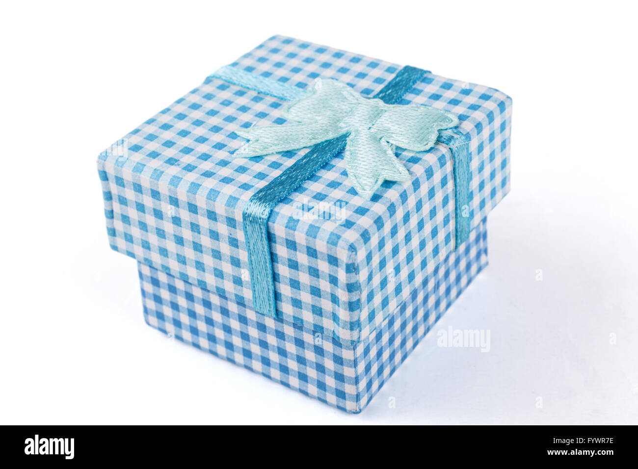 Blue Jewelry Box Stock Photo - Alamy