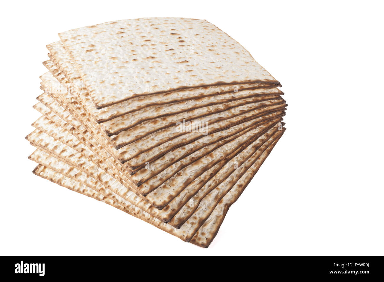 Matzot on White Stock Photo - Alamy