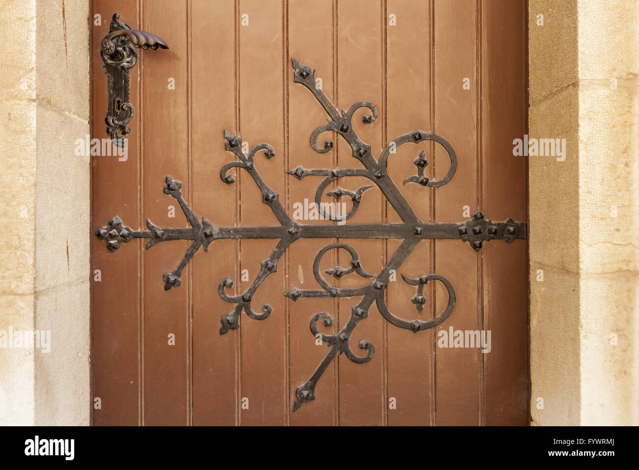 Ornate gothic hinge hi-res stock photography and images - Alamy