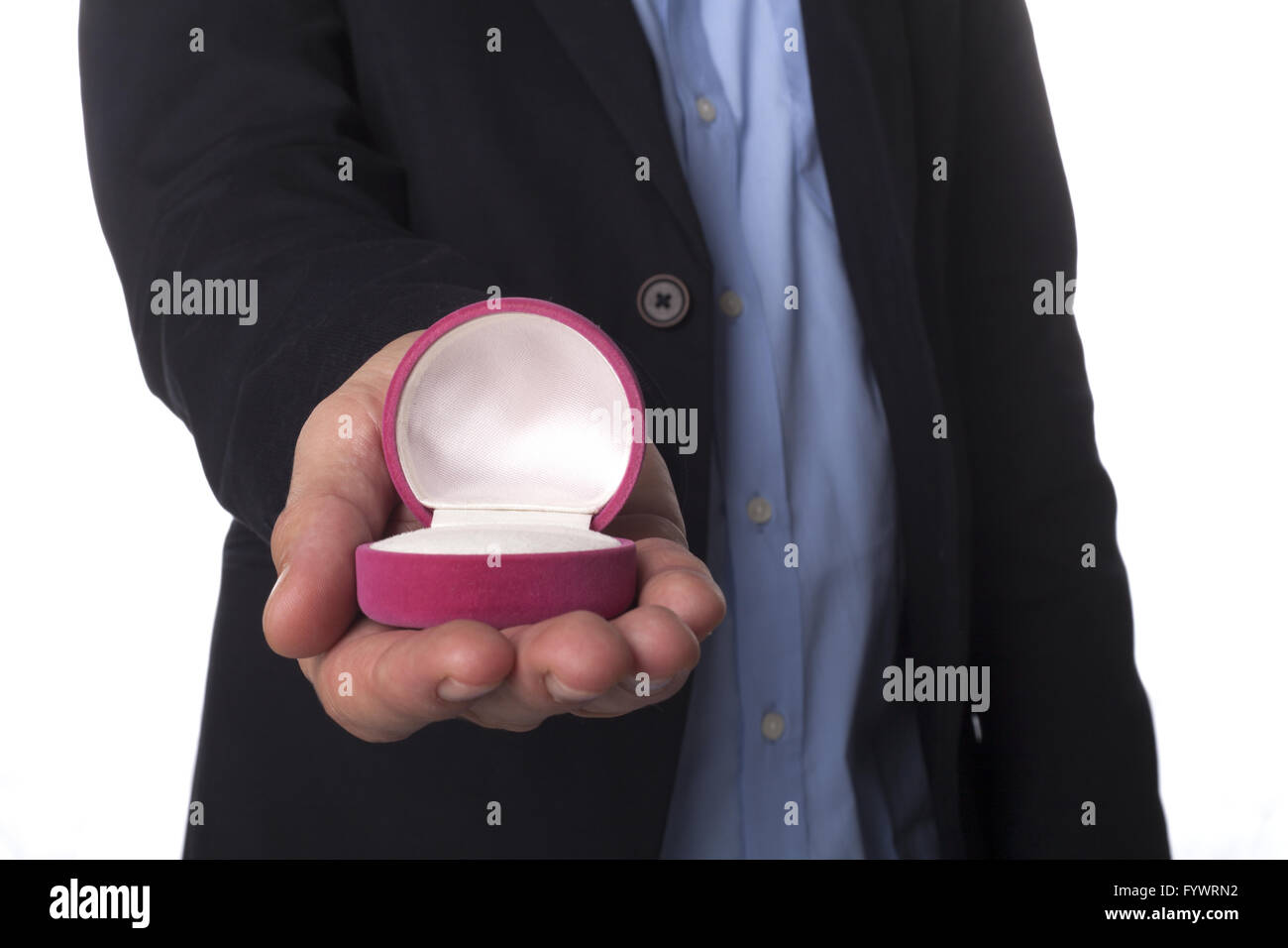 Empty Pink box Stock Photo - Alamy