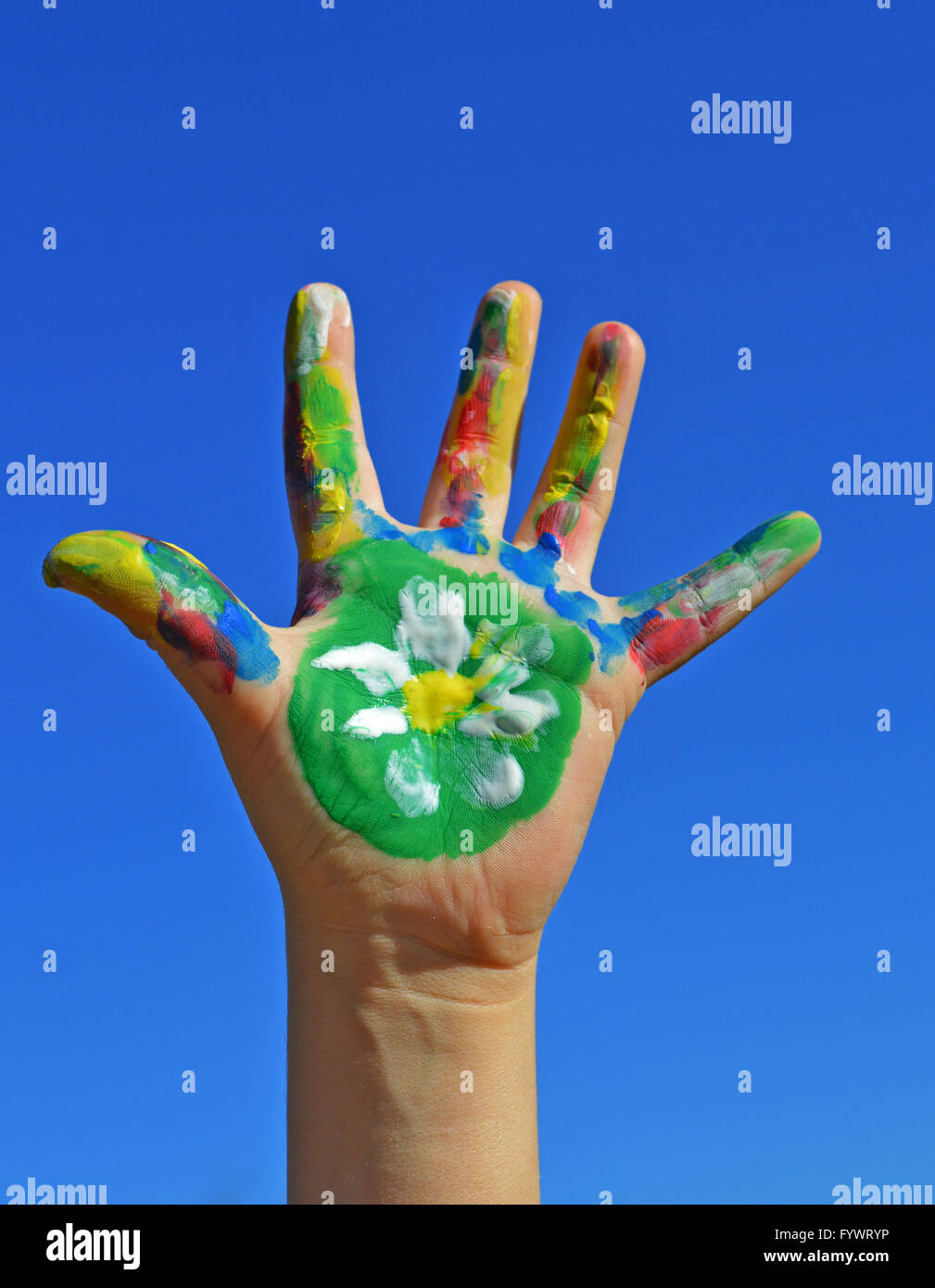 Hand kid hi-res stock photography and images - Alamy