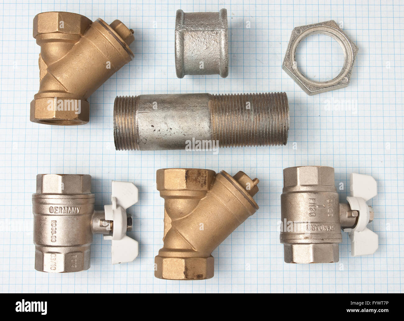 water inlet valve Stock Photo - Alamy