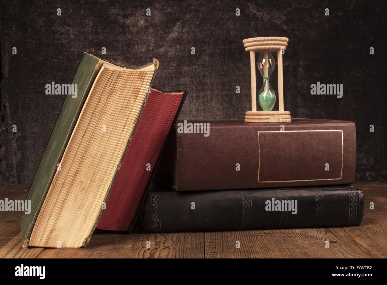 Old Books Time Stock Photo - Alamy