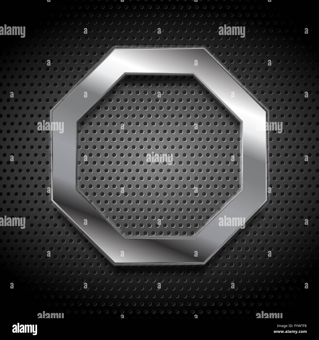 Octagon logo hi-res stock photography and images - Alamy