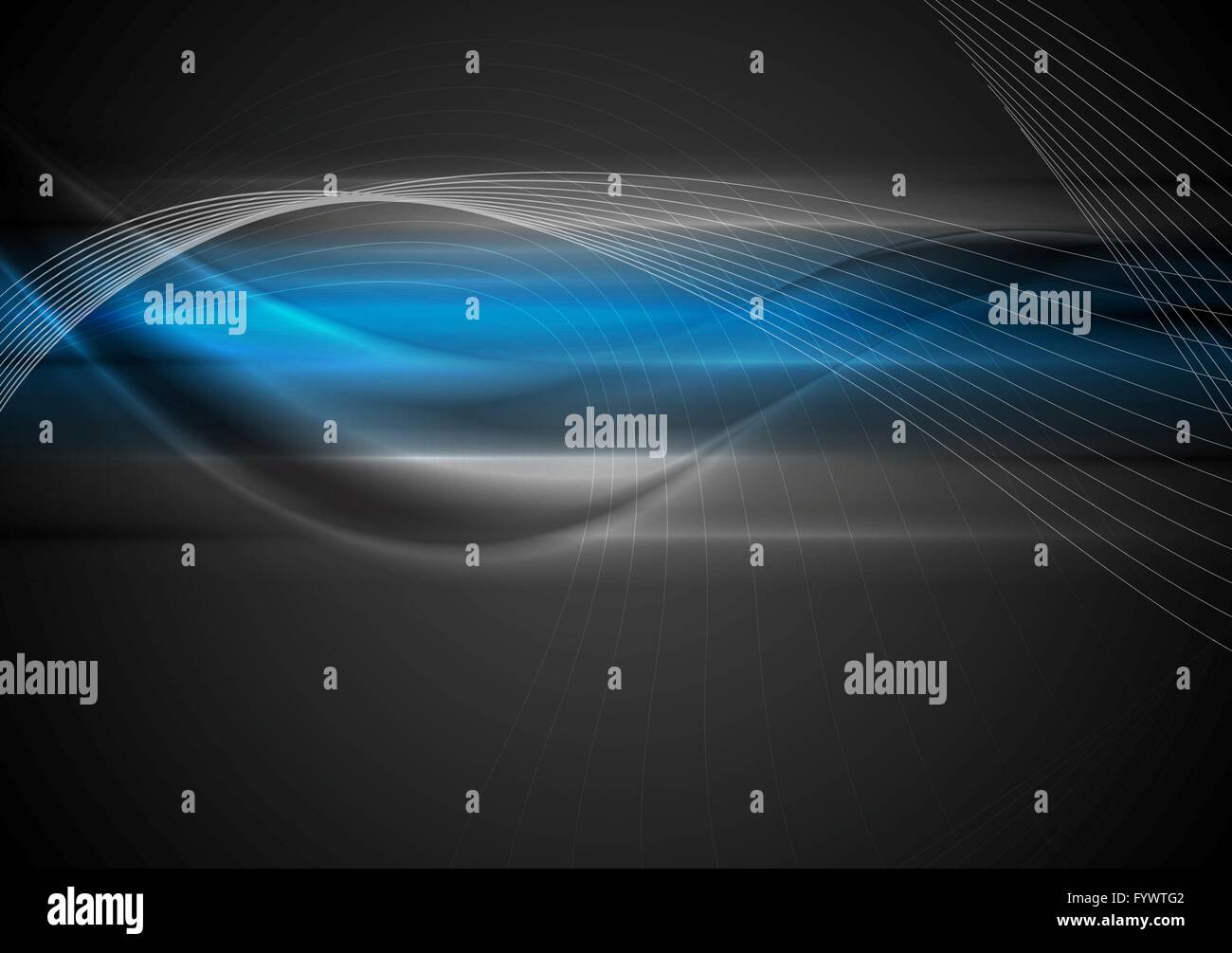 Dark abstract wavy background Stock Photo - Alamy