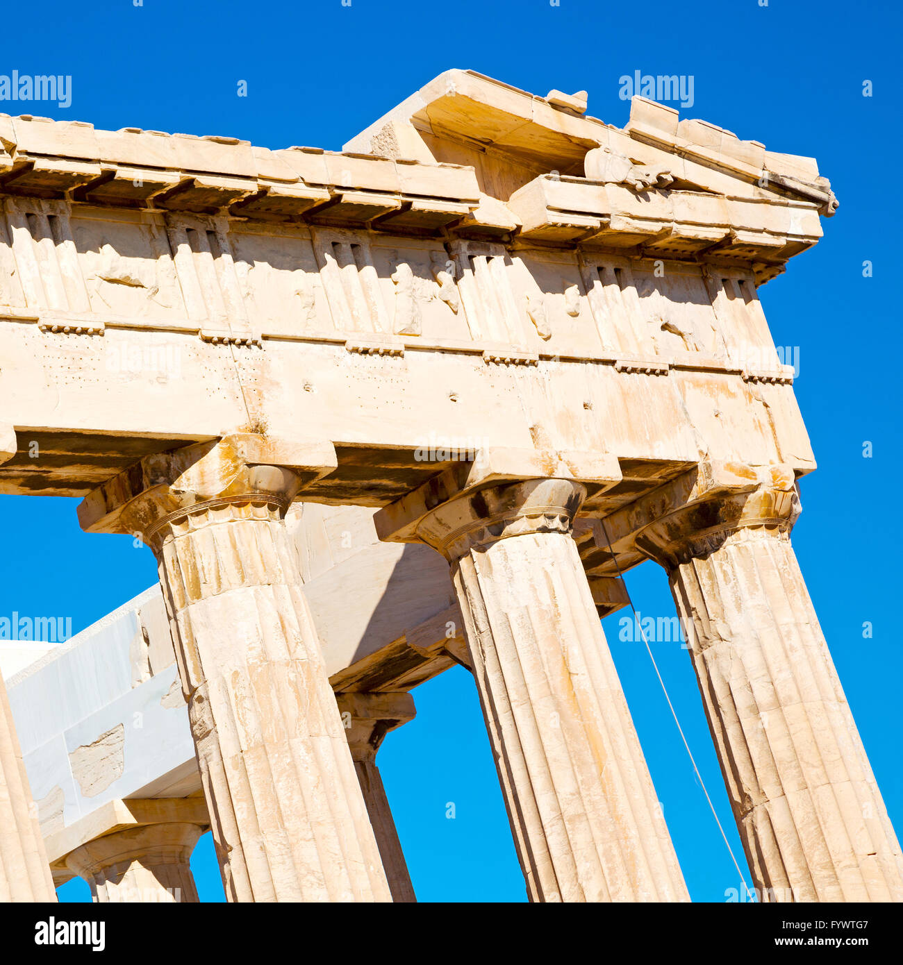 historical athens in greece the old architecture and historical place ...