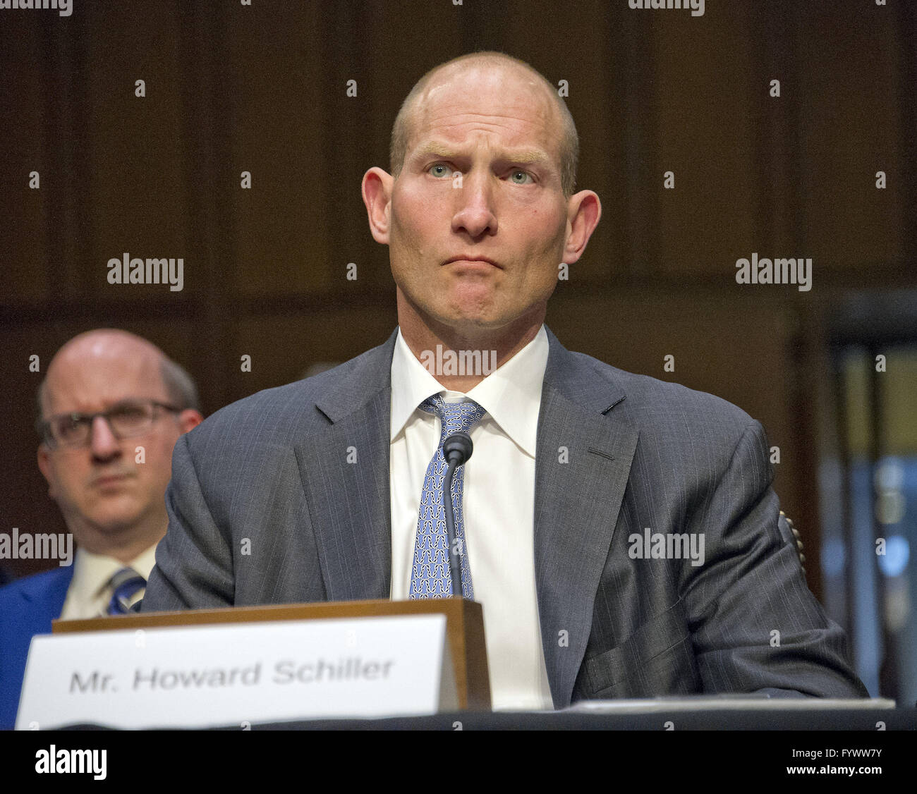 Washington DC, USA. 27th Apr, 2016. Howard Schiller, Director, Former ...