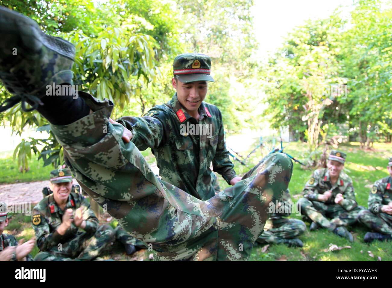 Nanning, Nanning, CHN. 26th Apr, 2016. Nanning, CHINA - April 25 2016 ...