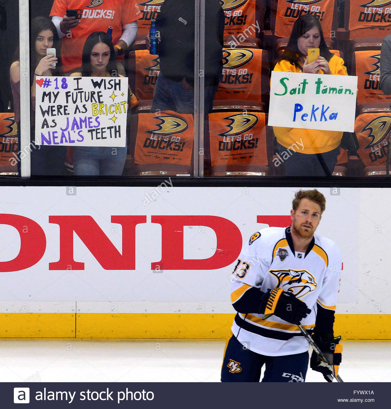 Nhl Signs High Resolution Stock Photography and Images - Alamy