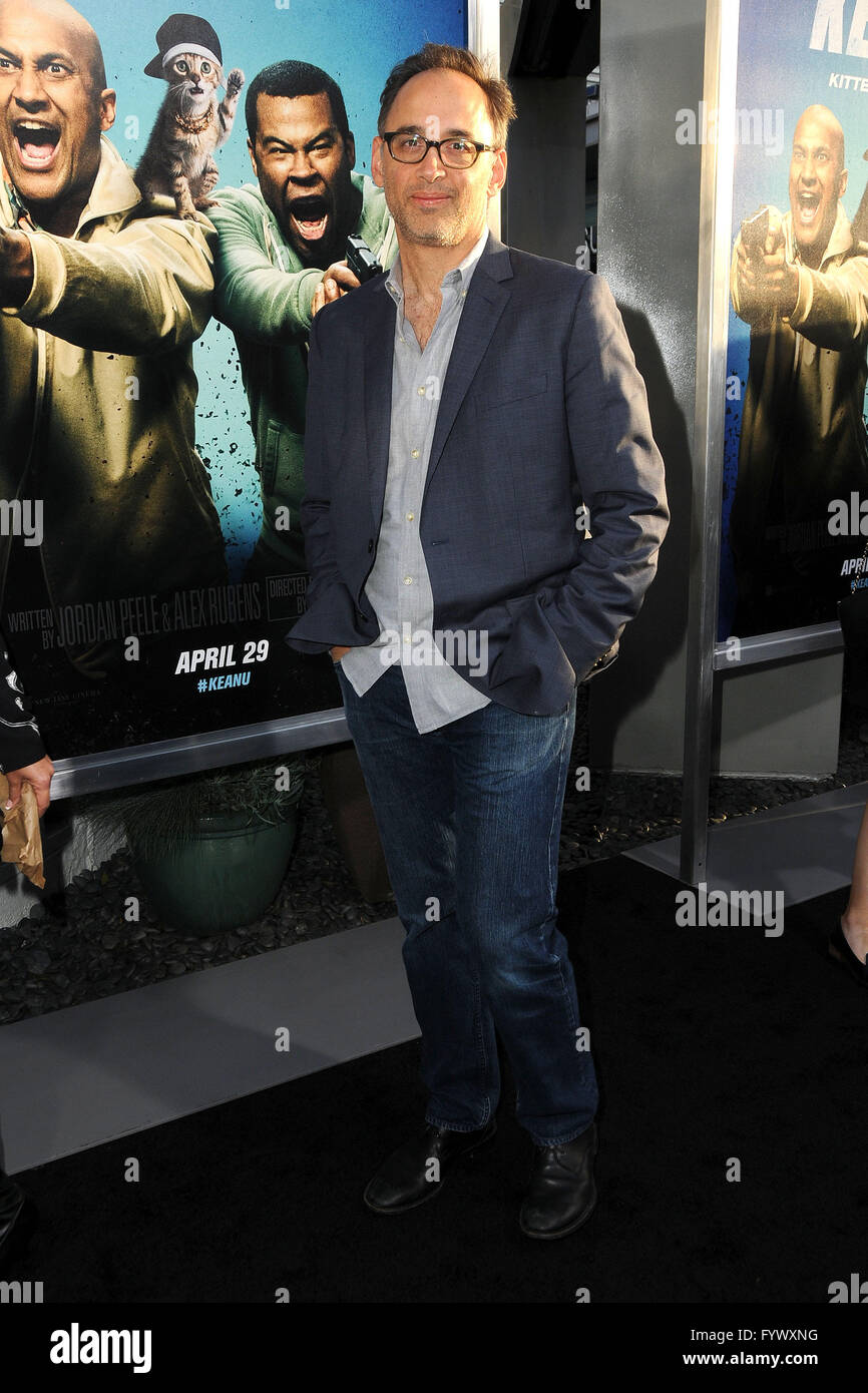Hollywood, CA, USA. 27th Apr, 2016. David Wain. Arrivals for the Los ...
