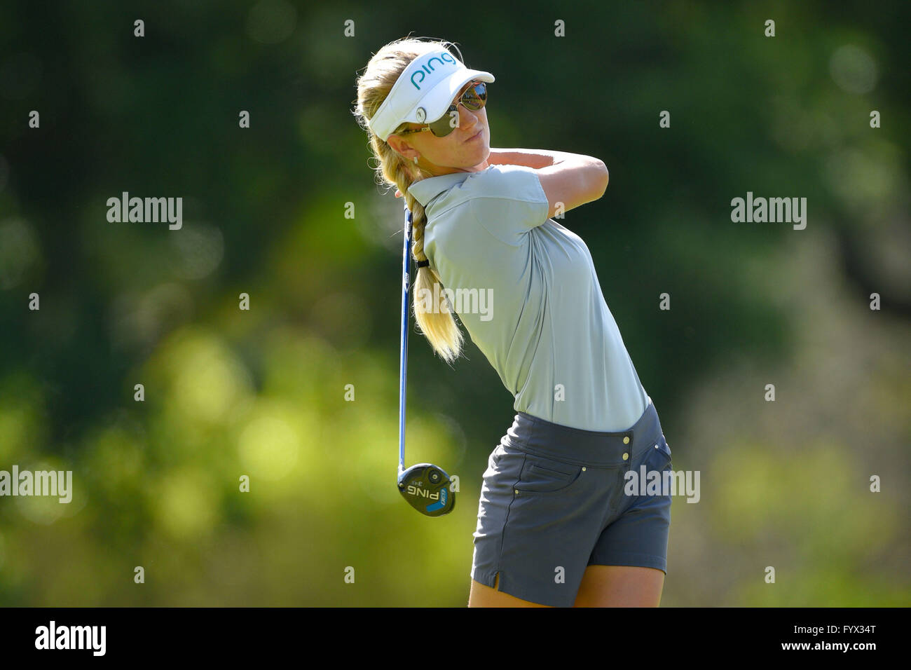 Sarasota, Florida, USA. 23rd Apr, 2016. Krista Puisite during the final ...