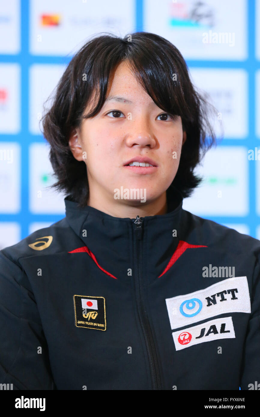 Hatsukaichi City, Hiroshima, Japan. 28th Apr, 2016. Yuko Takahashi (JPN ...