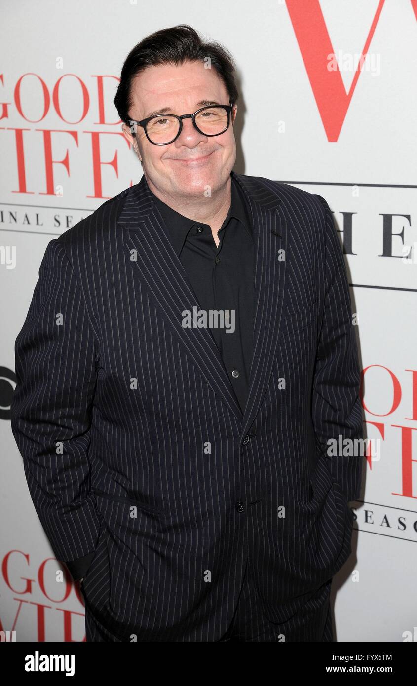 New York, NY, USA. 28th Apr, 2016. Nathan Lane at arrivals for THE GOOD ...