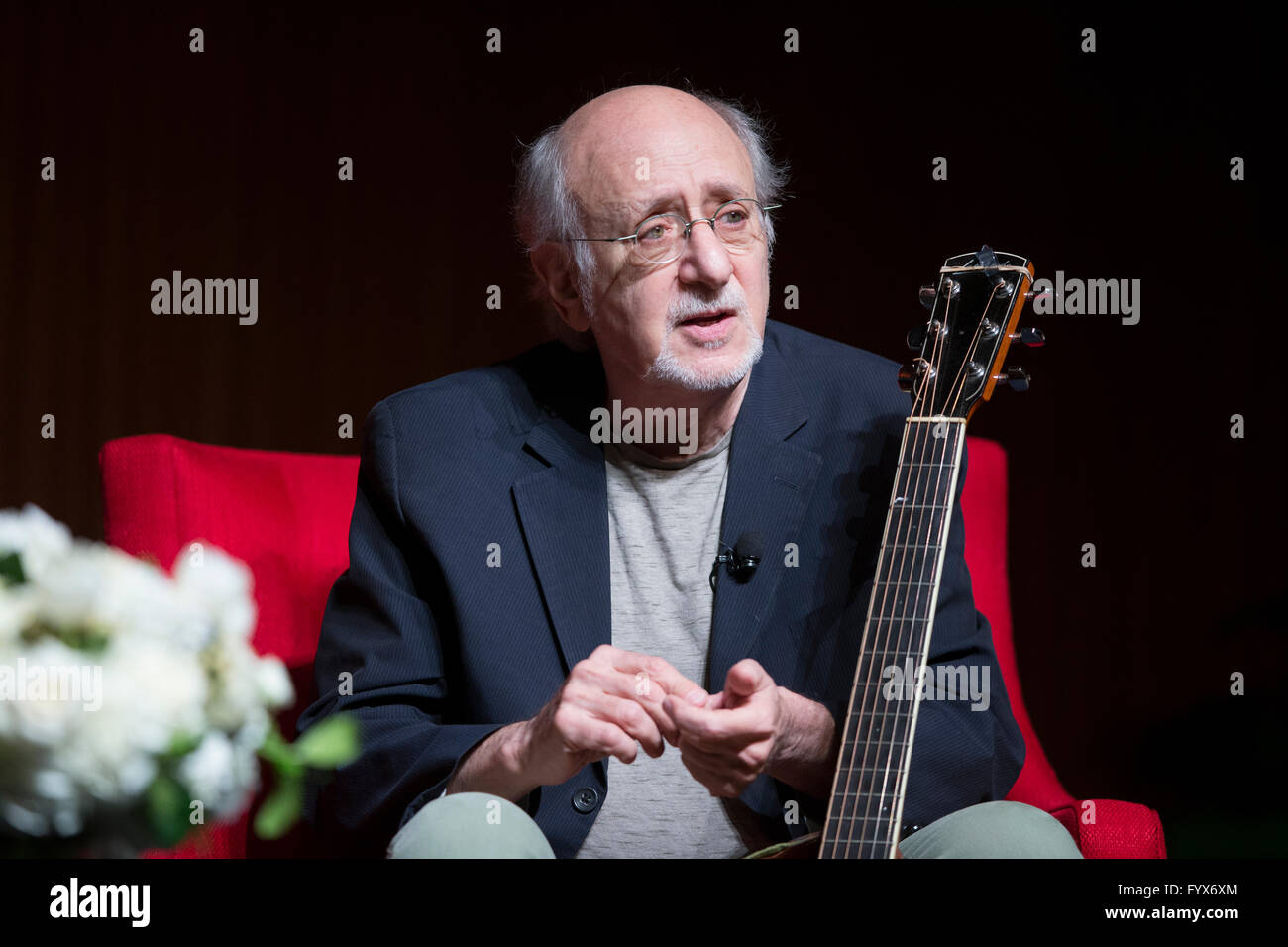 Folk singer and activist Peter Yarrow of Peter, Paul and Mary relates ...