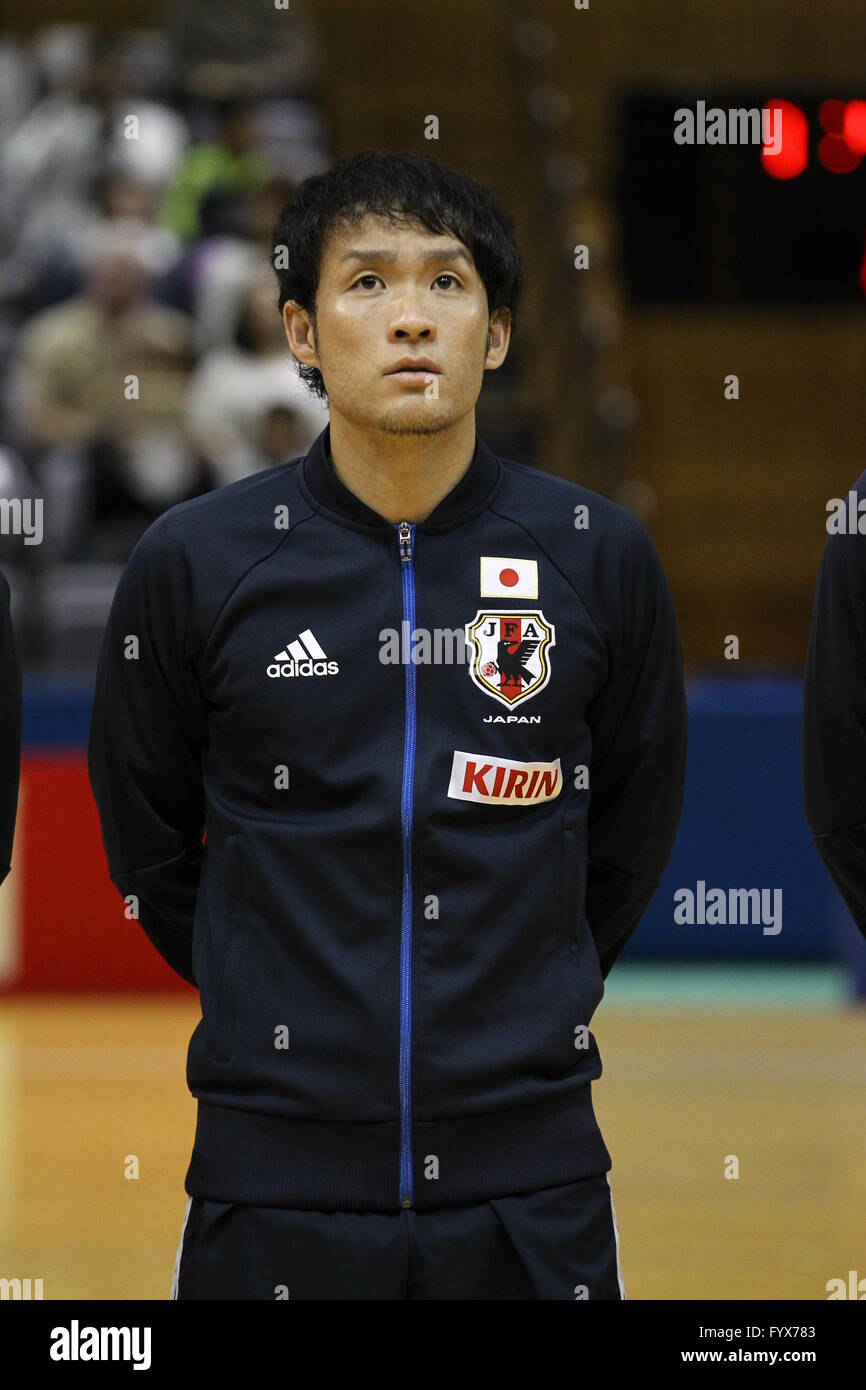 Aichi, Japan. 22nd Apr, 2016. Ryosuke Nishitani (JPN) Futsal ...