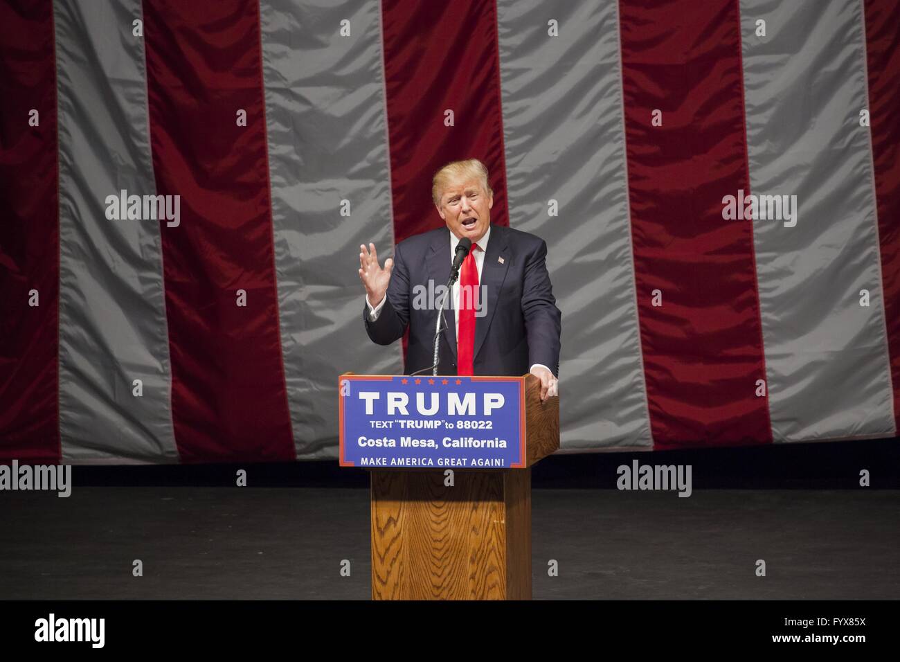 Costa Mesa, California, USA. 28th Apr, 2016. 2016 Republican ...