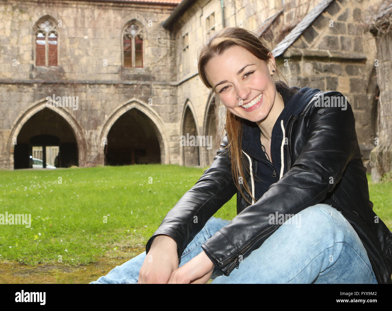Halberstadt, Germany. 29th Apr, 2016. German actress Lisa Wietzorek ...