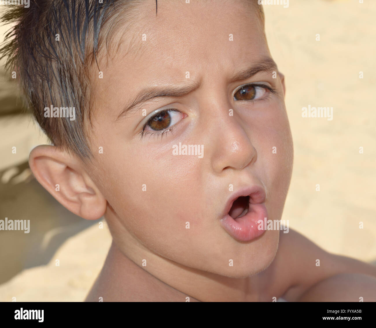 Angry child hi-res stock photography and images - Alamy
